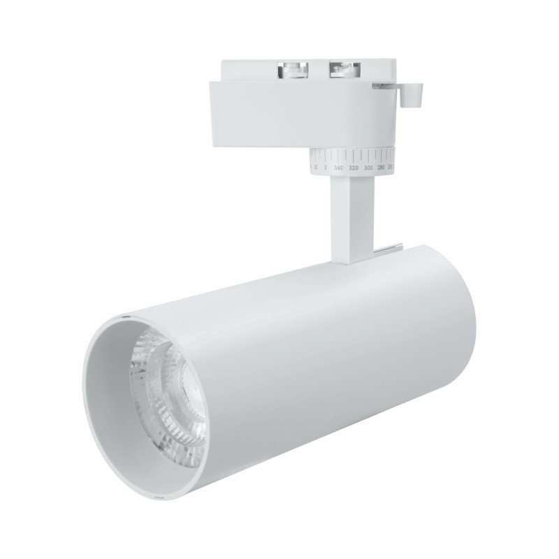 LED TRACK LIGHT-50WATTS-WHITE BODY-WARM WHITE - Siddiqui Trading FZCO