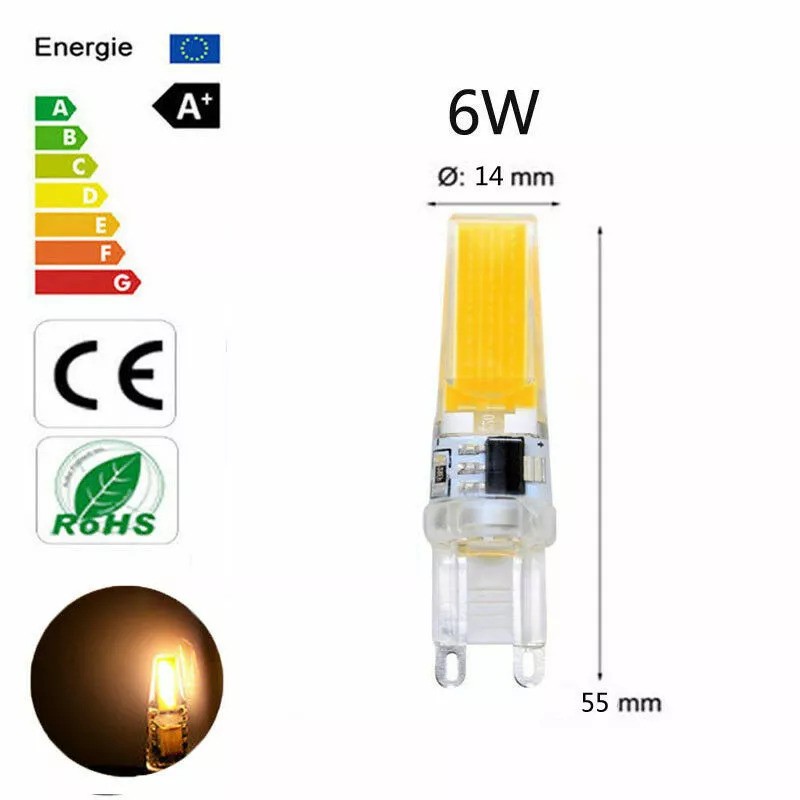 AC220V G9 COB LED Capsule Lamp 5W White - Siddiqui Trading FZCO