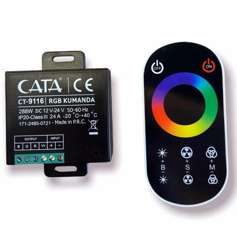 Buy CATA CT-9116 288W 24A DC12V-24V Professional RGB Controller | Siddiqui Trading FZCO